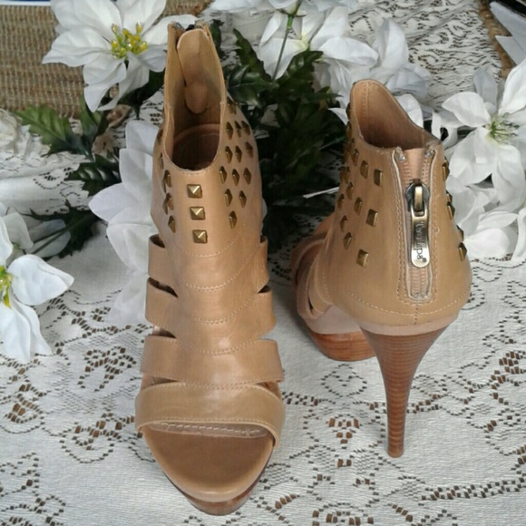 Two Lips | Shoes | Two Lips Control Dress Leather Platform Stilettos ...